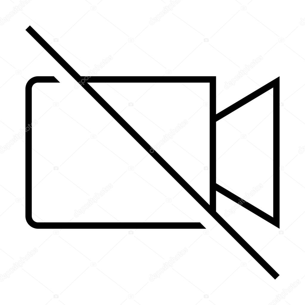 Black facetime logo - osimaximum