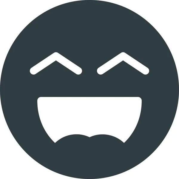 Angry Emoji Emote Icon Solid Style Stock Vector Image by ©iconfinder ...