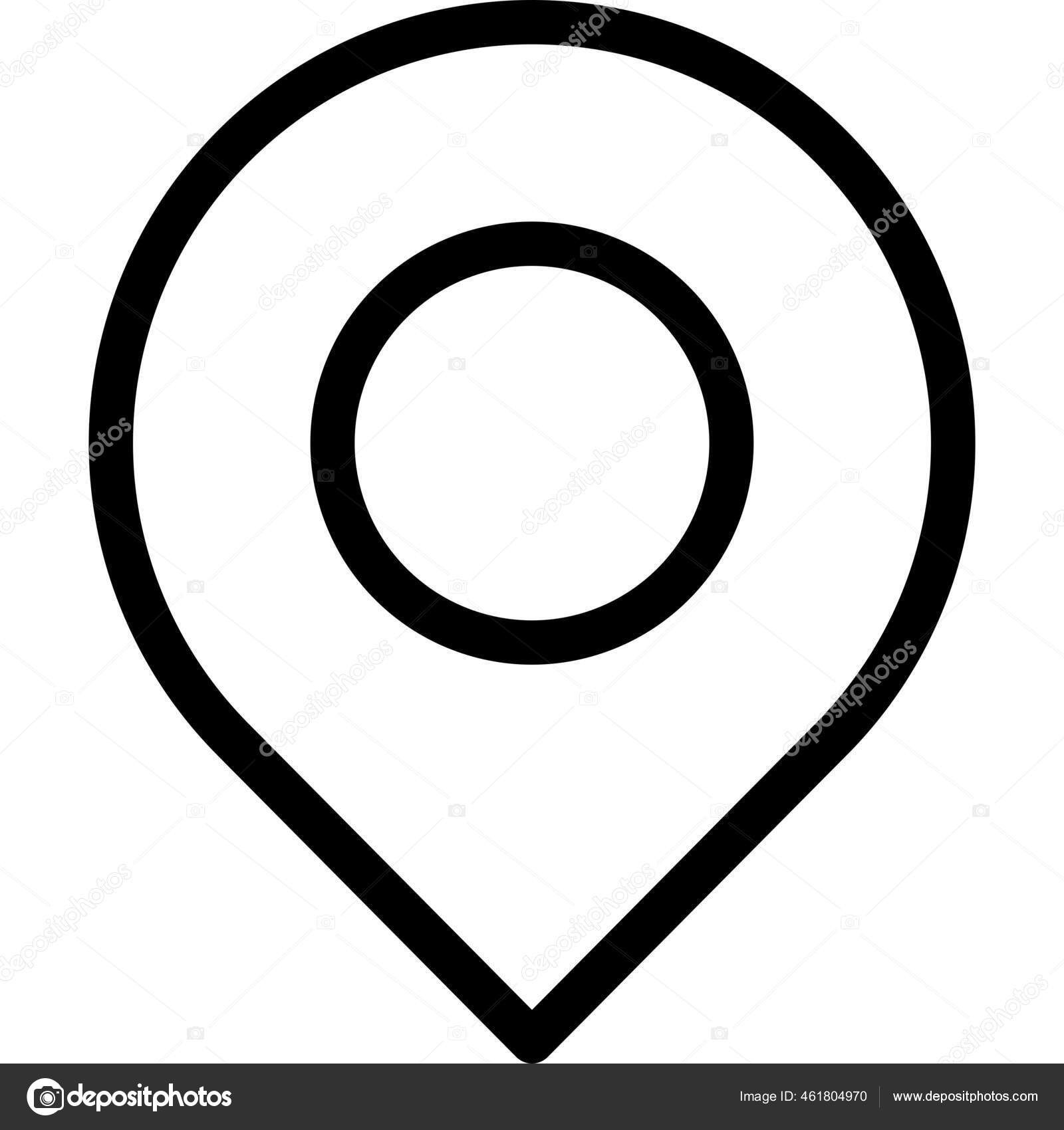 Geolocation Location Map Icon Maps Navigation Category Stock Vector ...