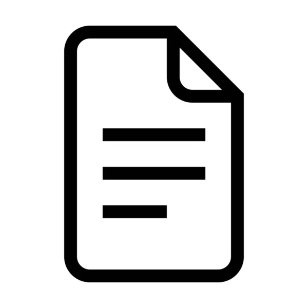 Article Document Documents Icon Outline Style Stock Vector by ...