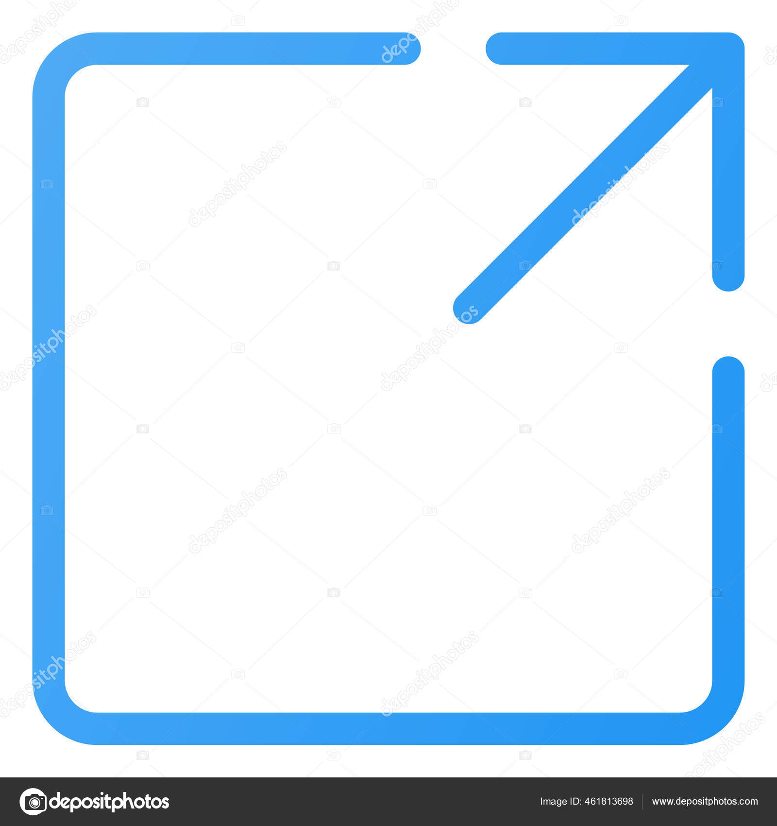 Launch New Pop Icon Stock Vector by ©iconfinder 461813698