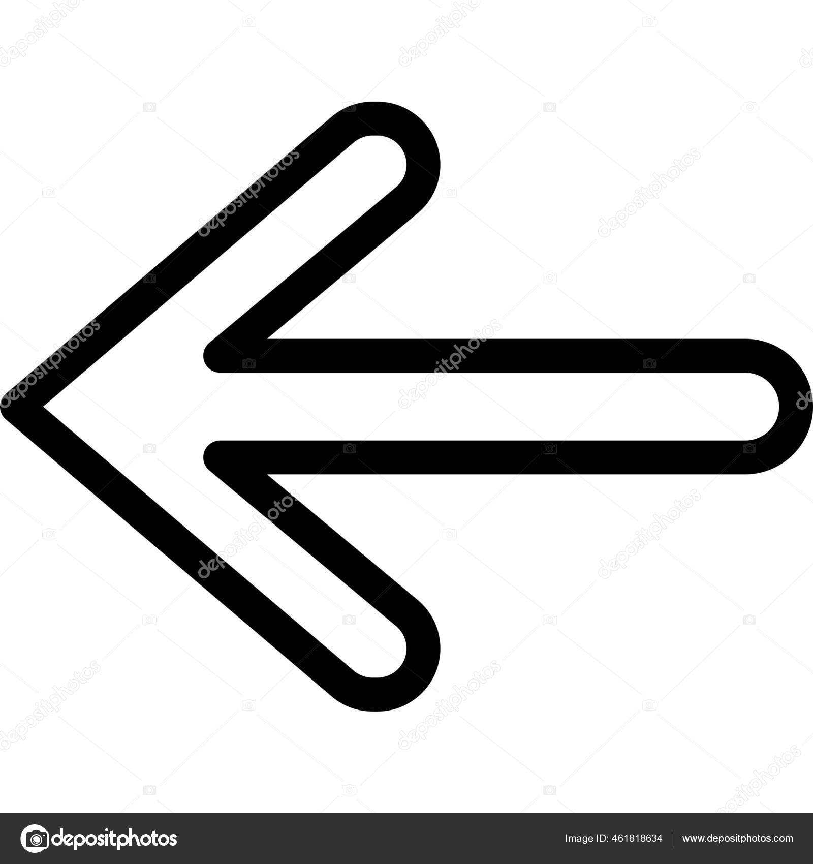 Icono De Flecha Izquierda