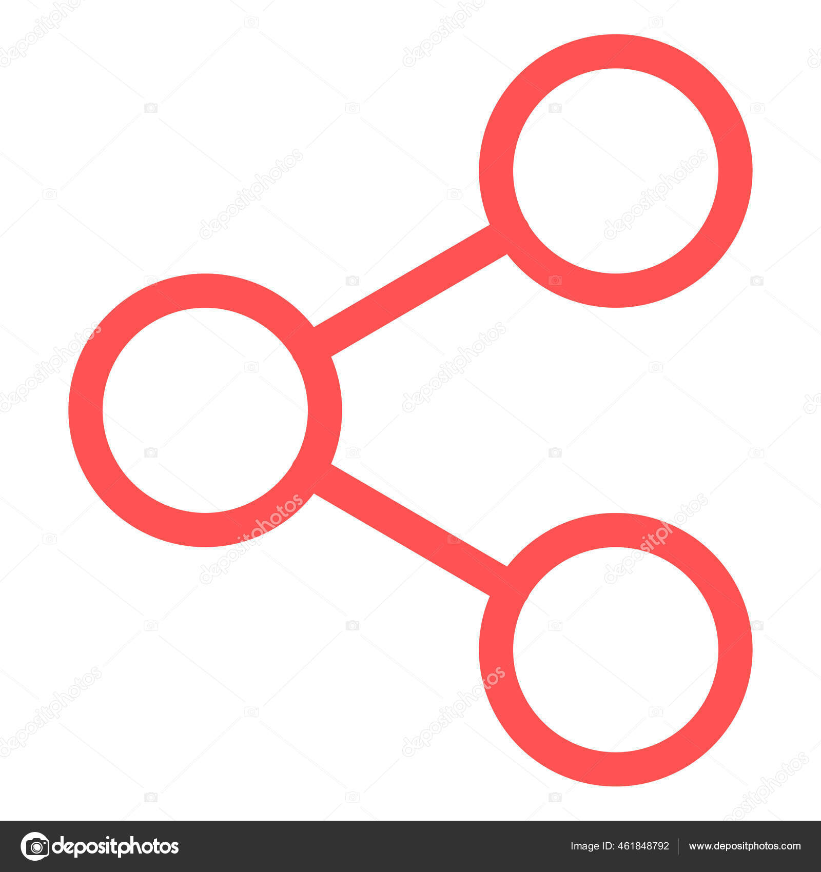 Interface Media Share Icon Stock Vector by ©iconfinder 461848792