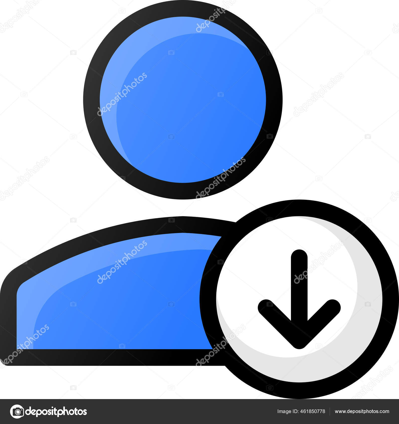 Download User Account Icon Stock Vector by ©iconfinder 461850778