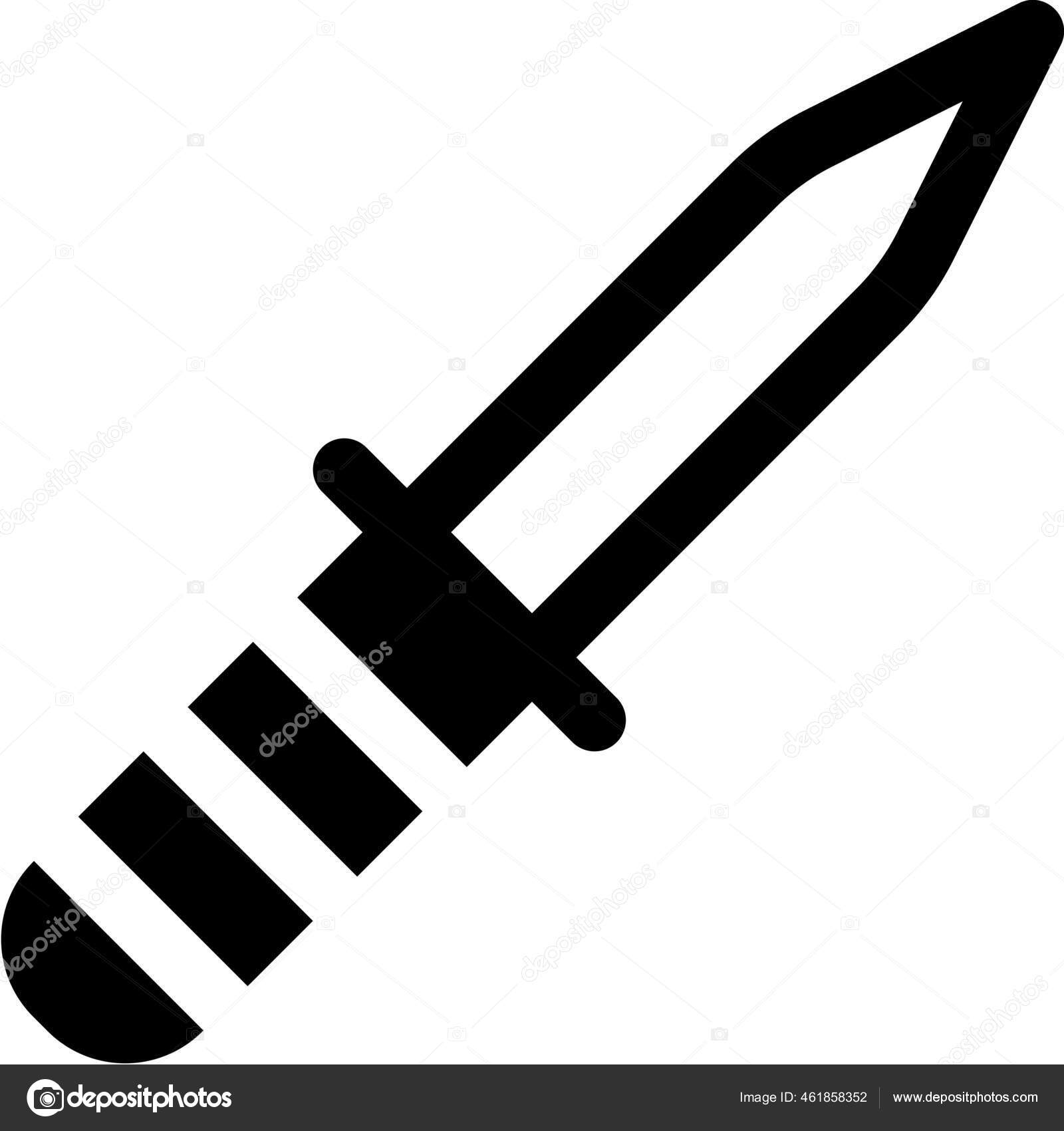 Knife Blade Cut Icon Stock Vector by ©iconfinder 461858352