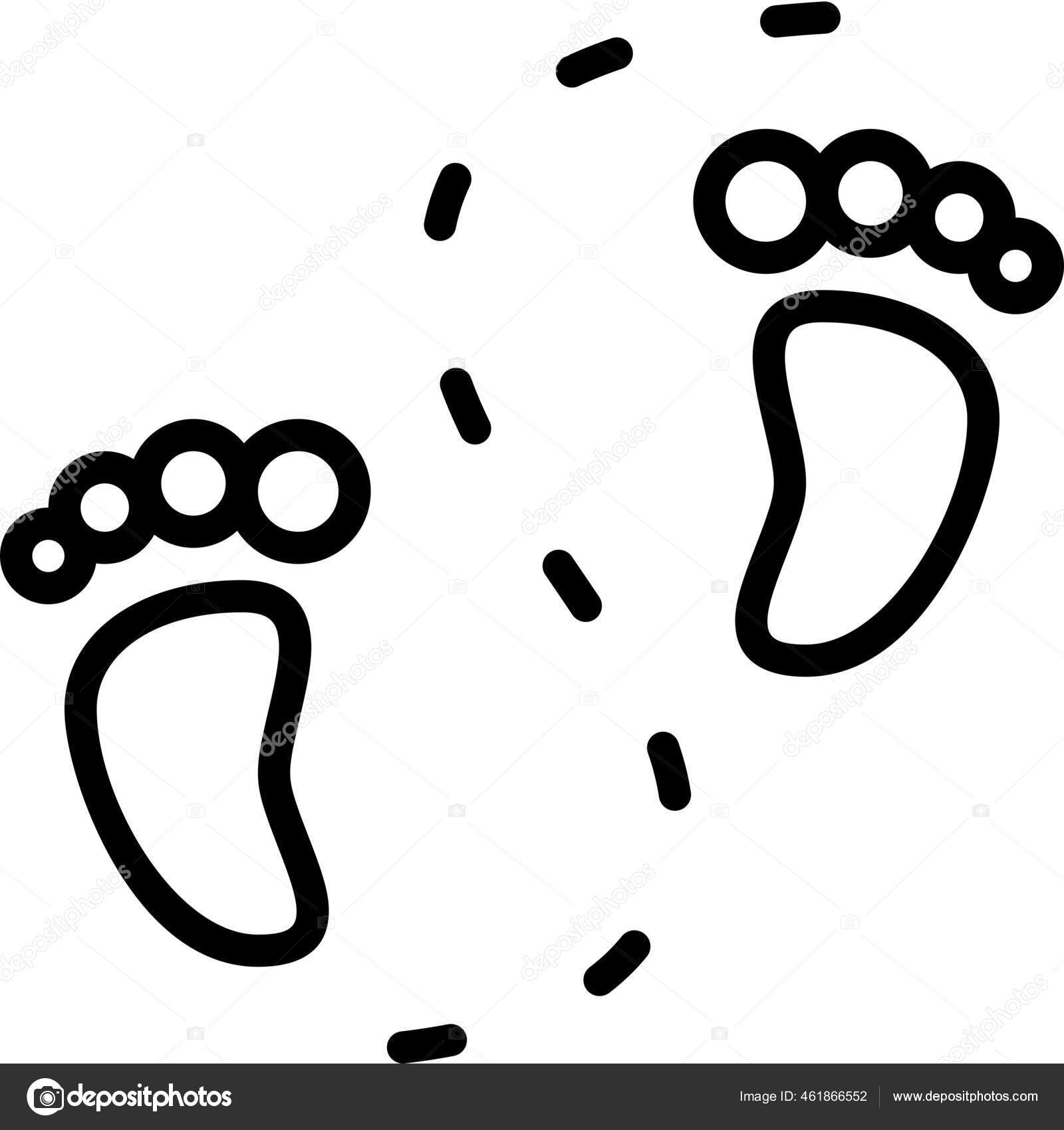 Schritte Gehen Ikone Stock-Vektorgrafik von ©iconfinder 461866552