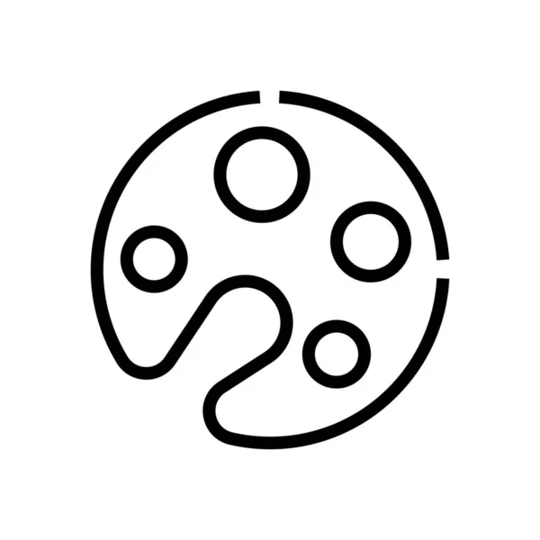 Paint Palette Outline