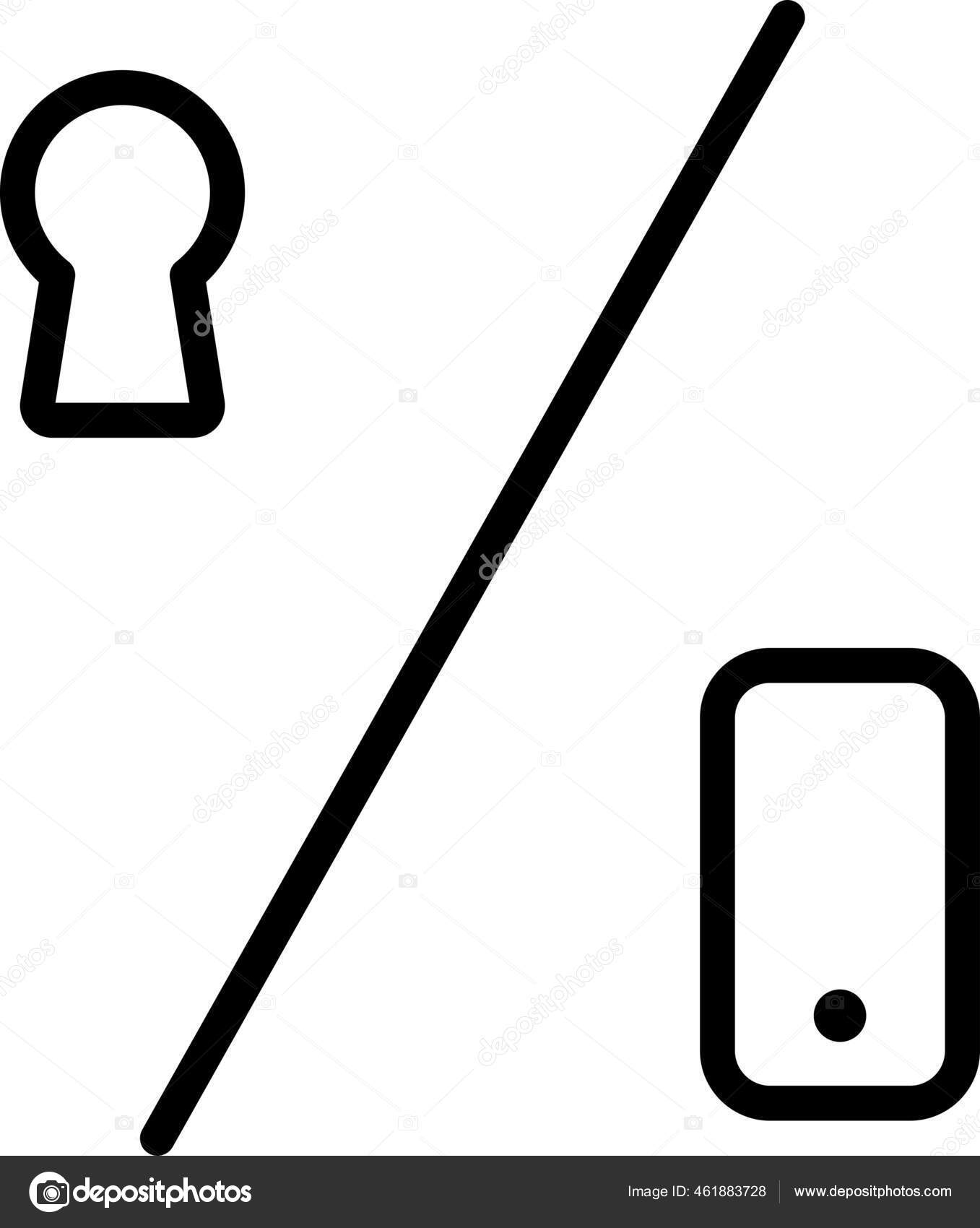 Access Device Lock Icon Mixed Category Stock Vector Image by ...