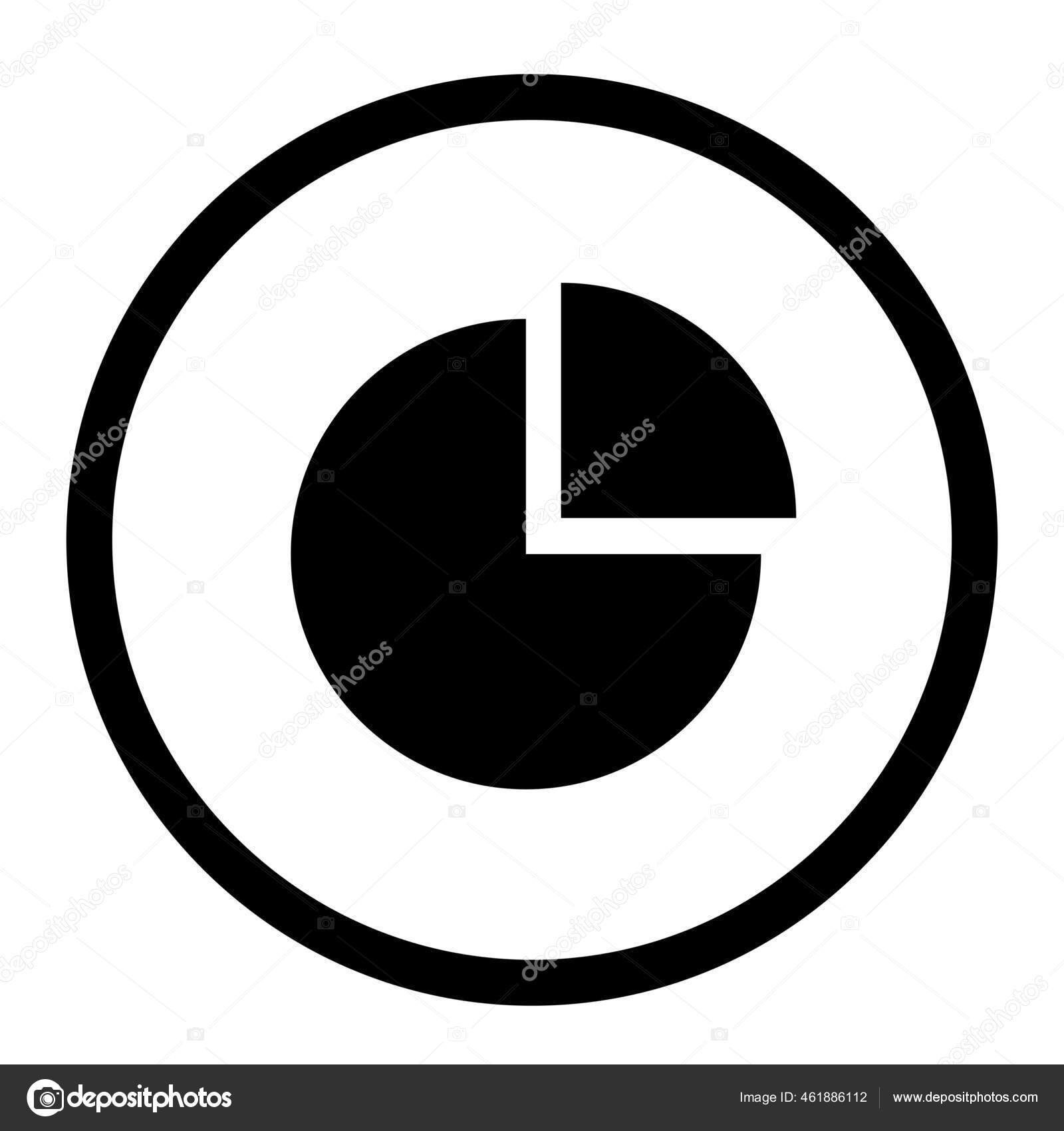 Chart Diagram Graph Icon Solid Style Stock Vector by ©iconfinder 461886112