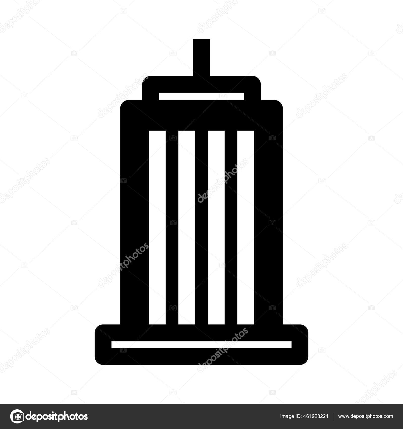 Building Hotel Office Icon Solid Style Stock Vector by ©iconfinder ...