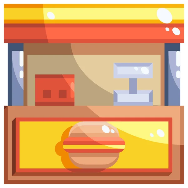 100,000 Fast food kiosk Vector Images | Depositphotos