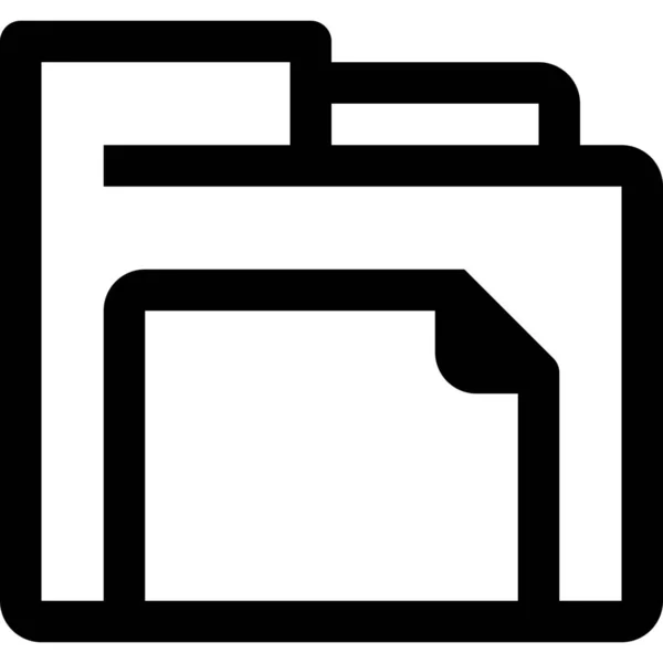 Document File Folder Icon Filledoutline Style Stock Vector by ... Document File Folder Icon Filledoutline Style Stock Vector by ...