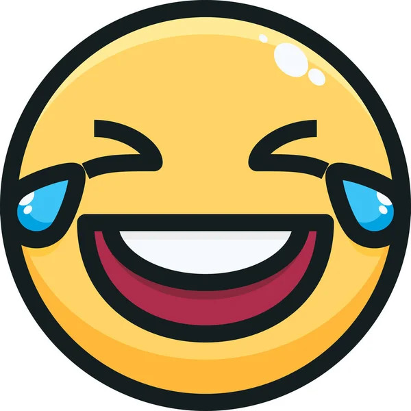 Emoticon Laughing Hysterically