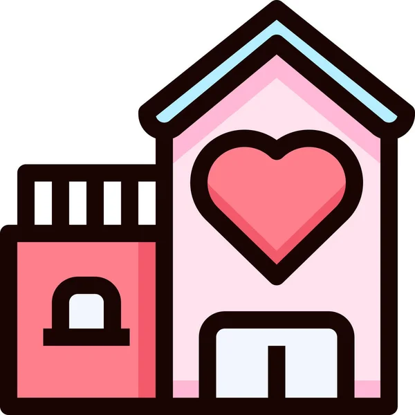 Home Icon Transparent Pink