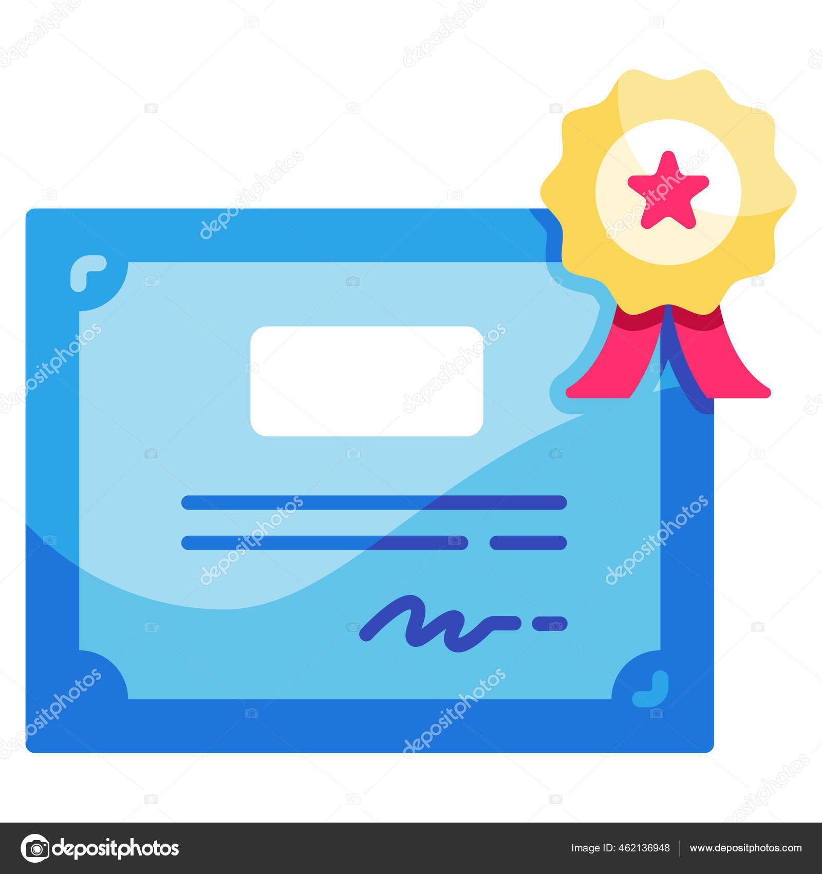 Certificate Certification Completion Icon Stock Vector by ©iconfinder ...