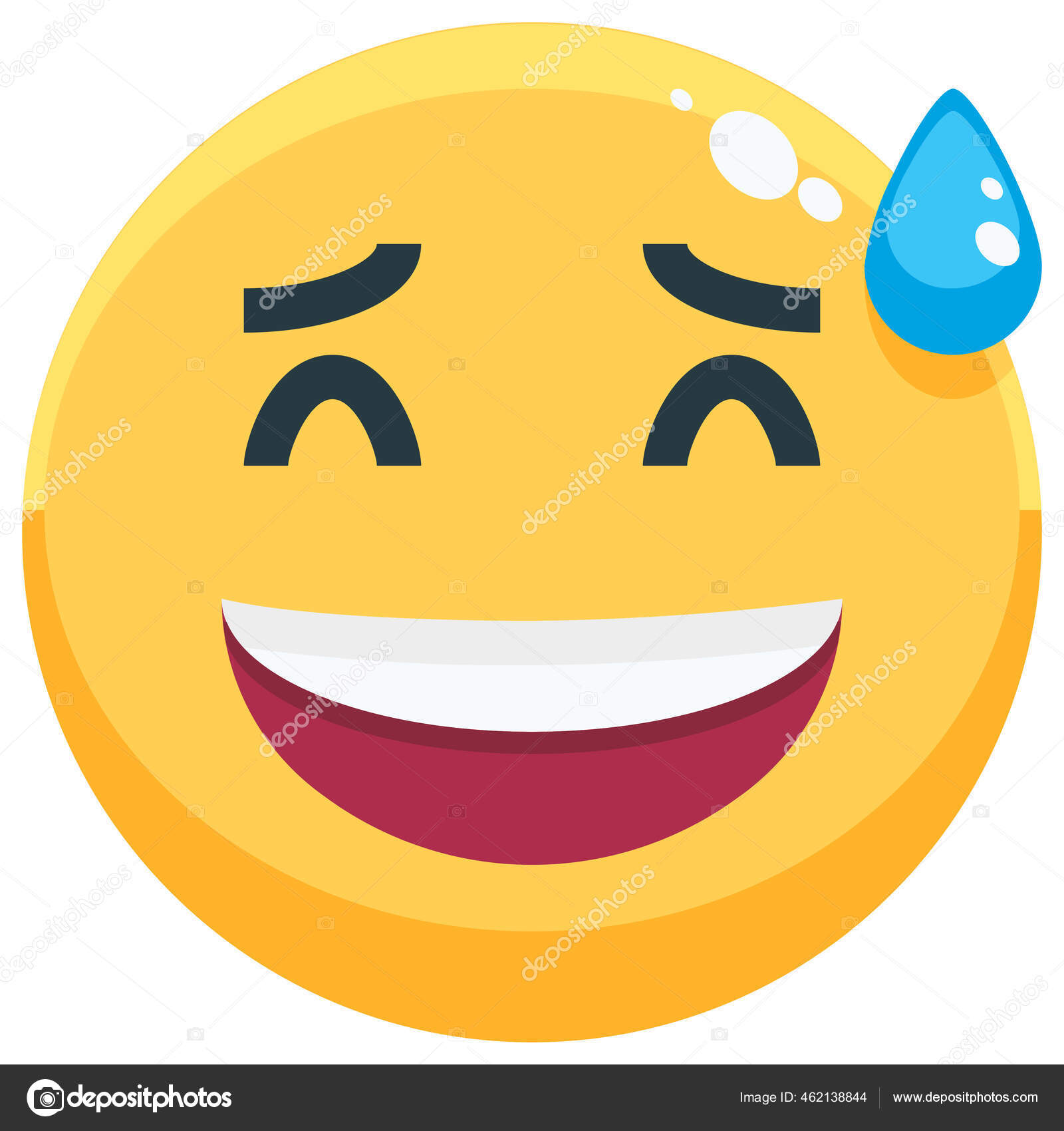 Disbelief Emoji Emotion Icon Flat Style Stock Vector by ©iconfinder ...