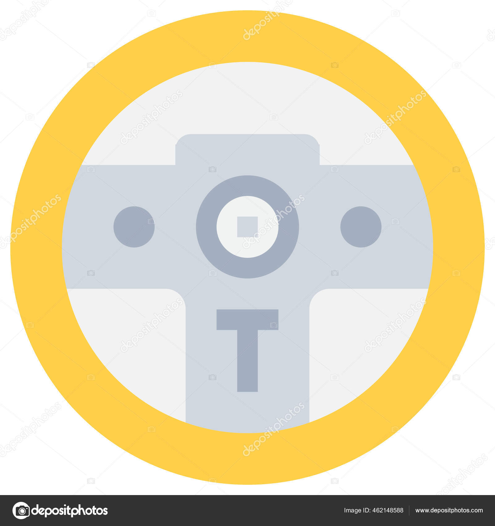 Car Control Controller Icon Flat Style Stock Vector by ©iconfinder ...