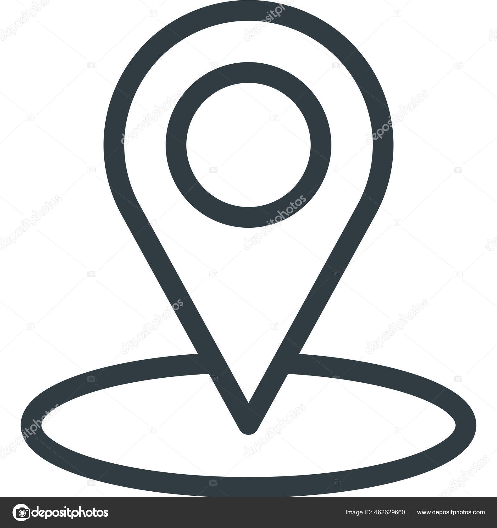 Alan Coğrafi Konum Simgesi Taslak Biçimi ©iconfinder 462629660'e ait ...