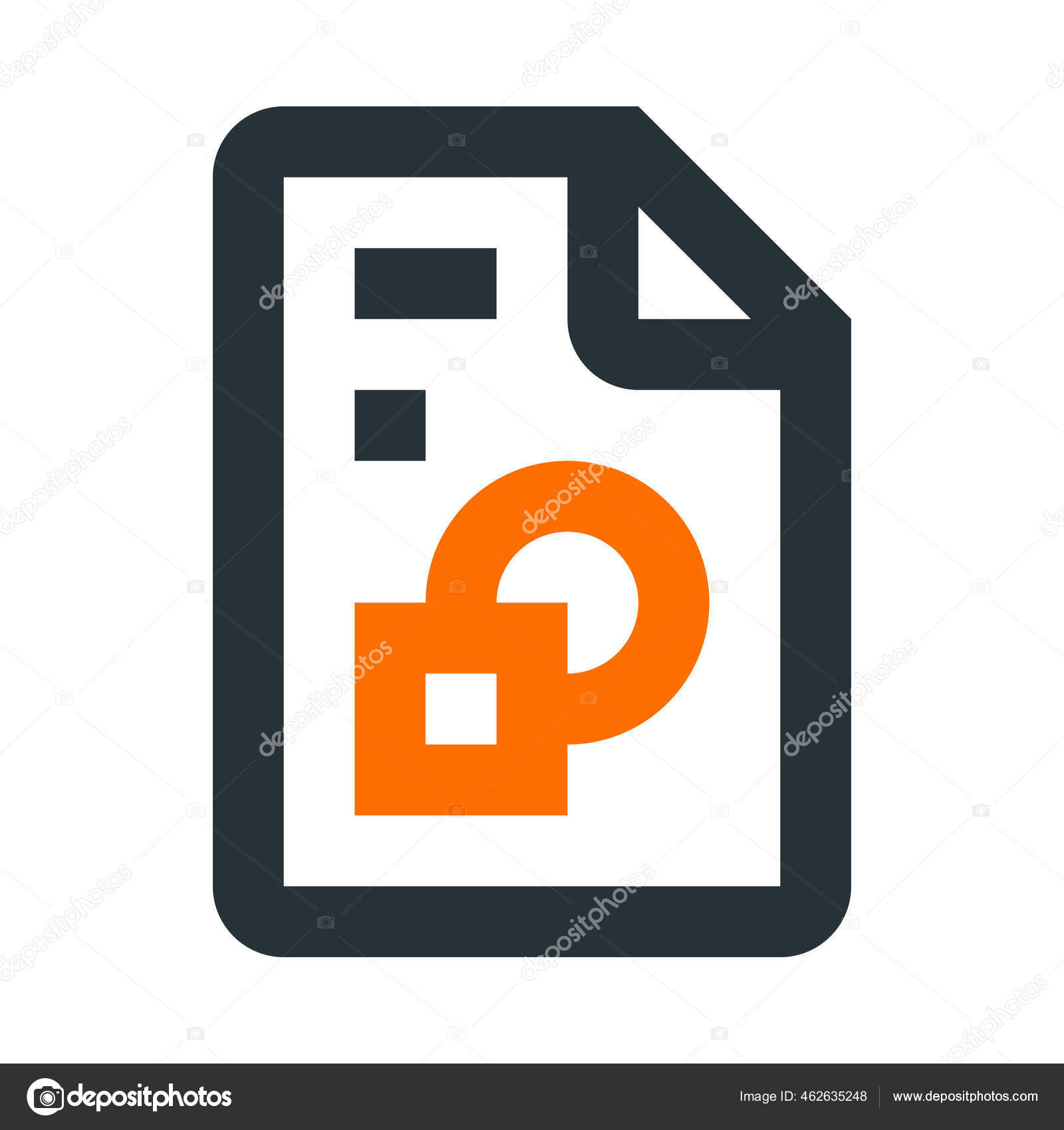 Document Extension File Icon Outline Style Stock Vector by ©iconfinder ...