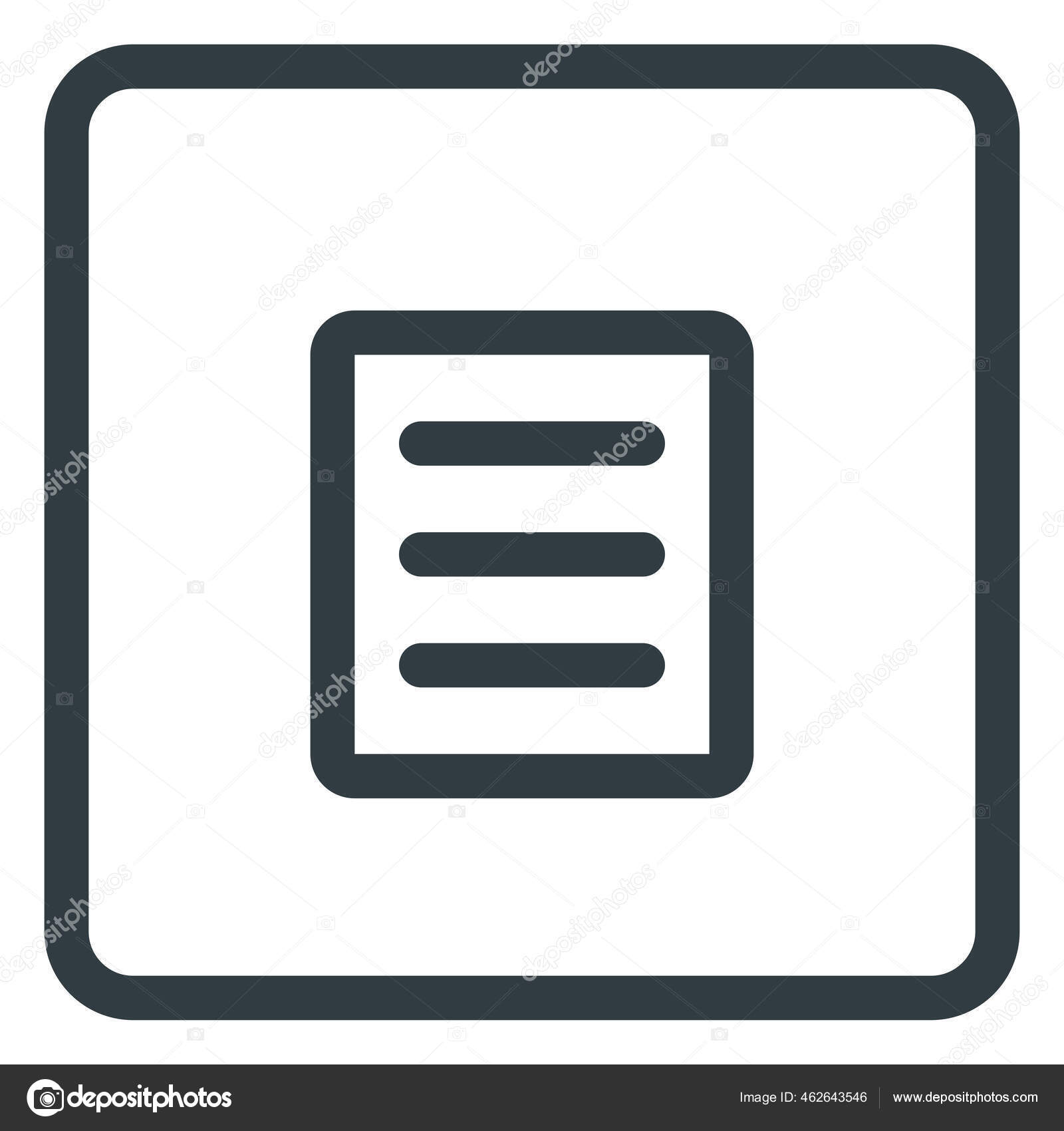 Значок Клавіатурного Меню Стилі Контурів Stock Vector by ©iconfinder ...