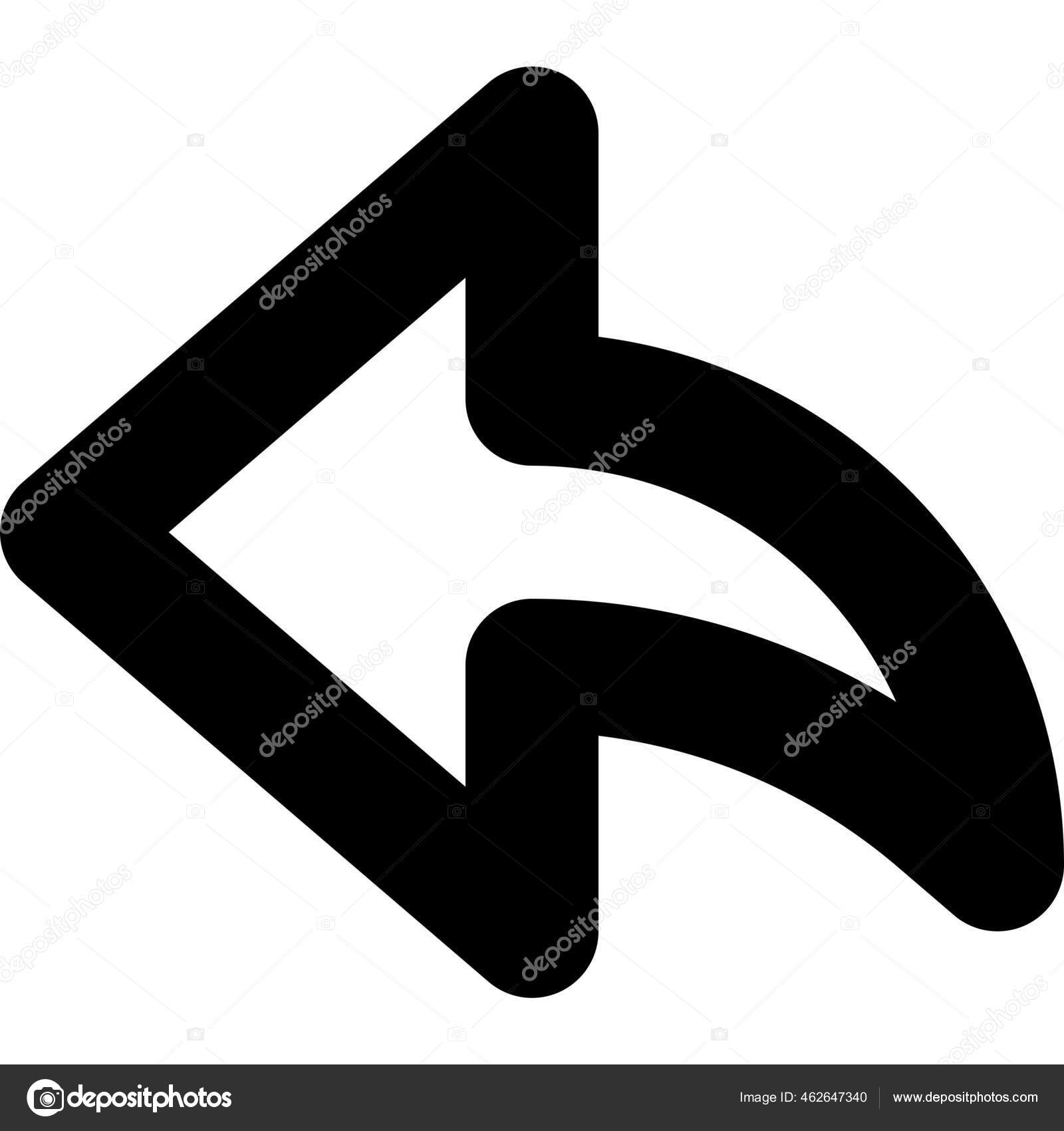 Action Arrow Message Icon Outline Style Stock Vector by ©iconfinder ...