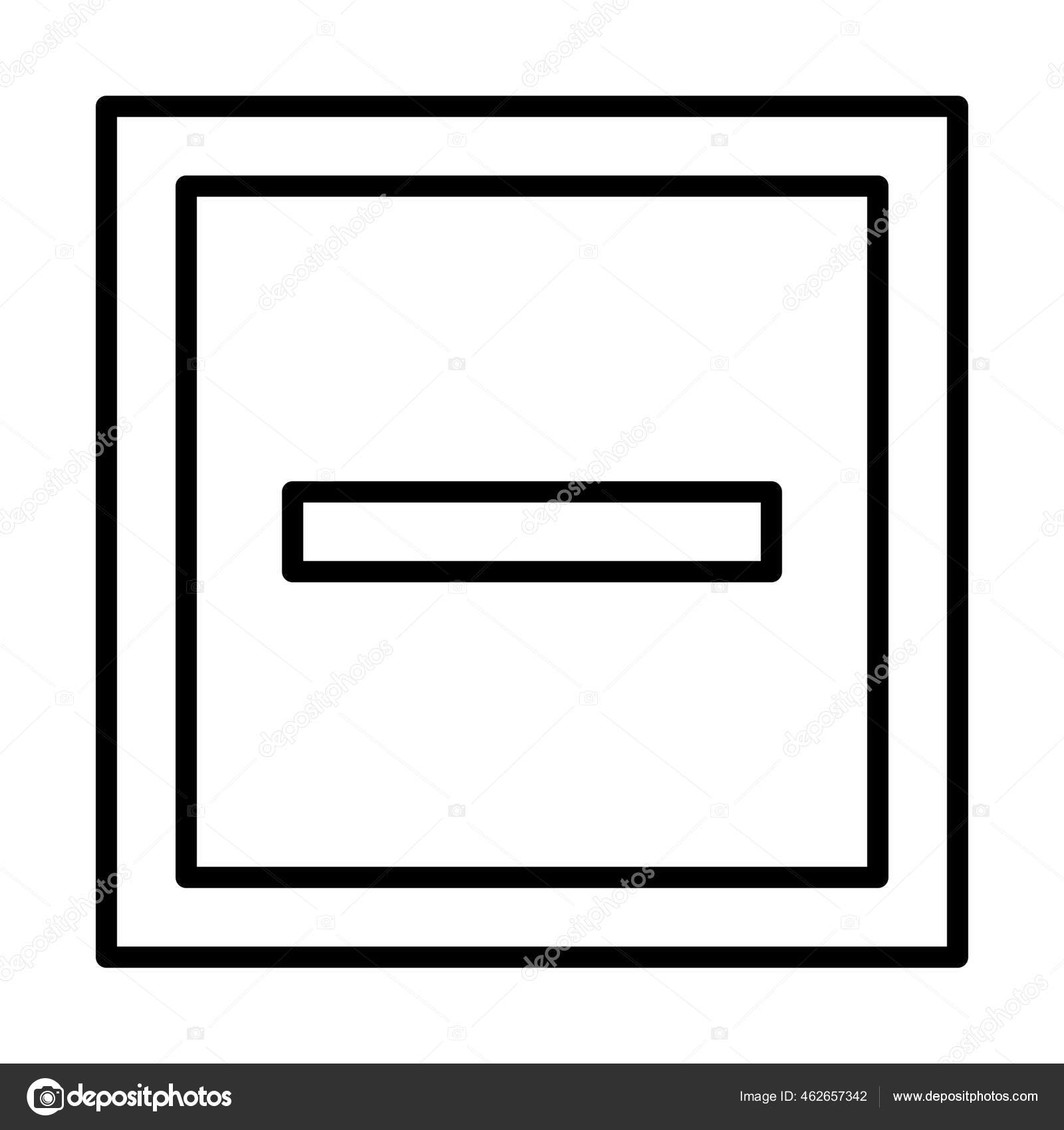 Cancel Close Decline Icon Outline Style Stock Vector Image by ...