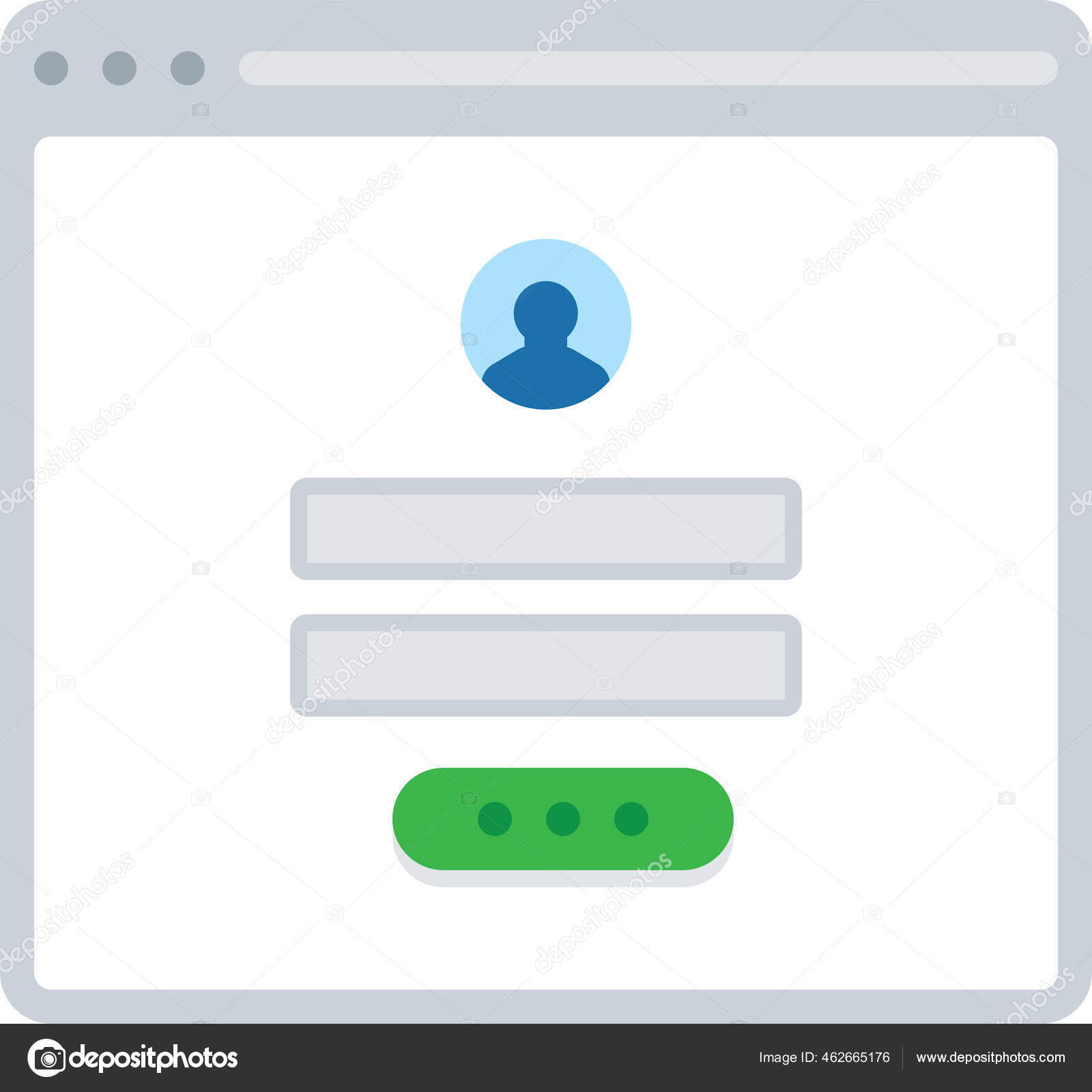 Flowchart Form Login Icon Outline Style Stock Vector Image by ...