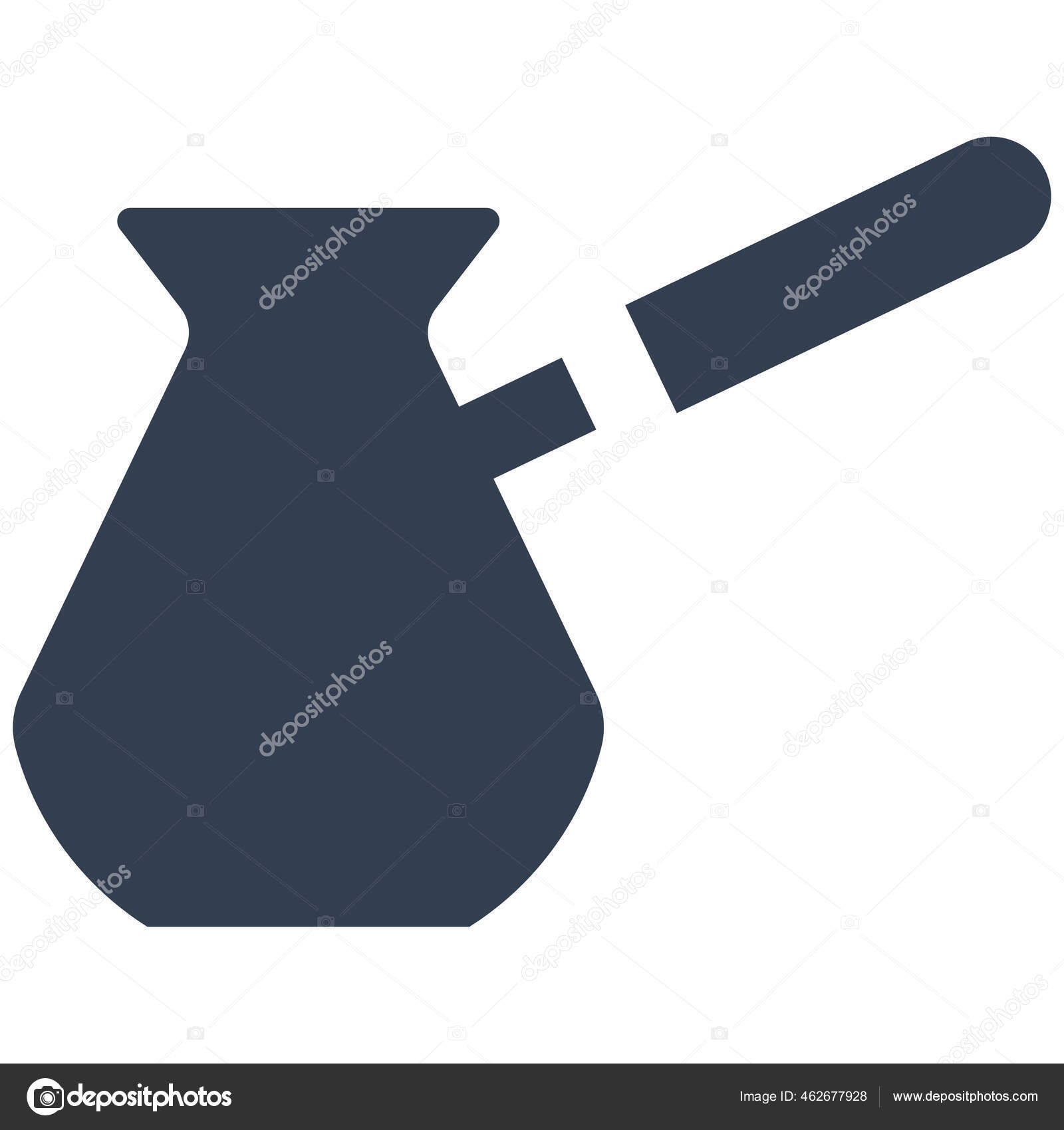 Café Expresso Icono Turco Estilo Sólido Vector de stock por ©iconfinder ...