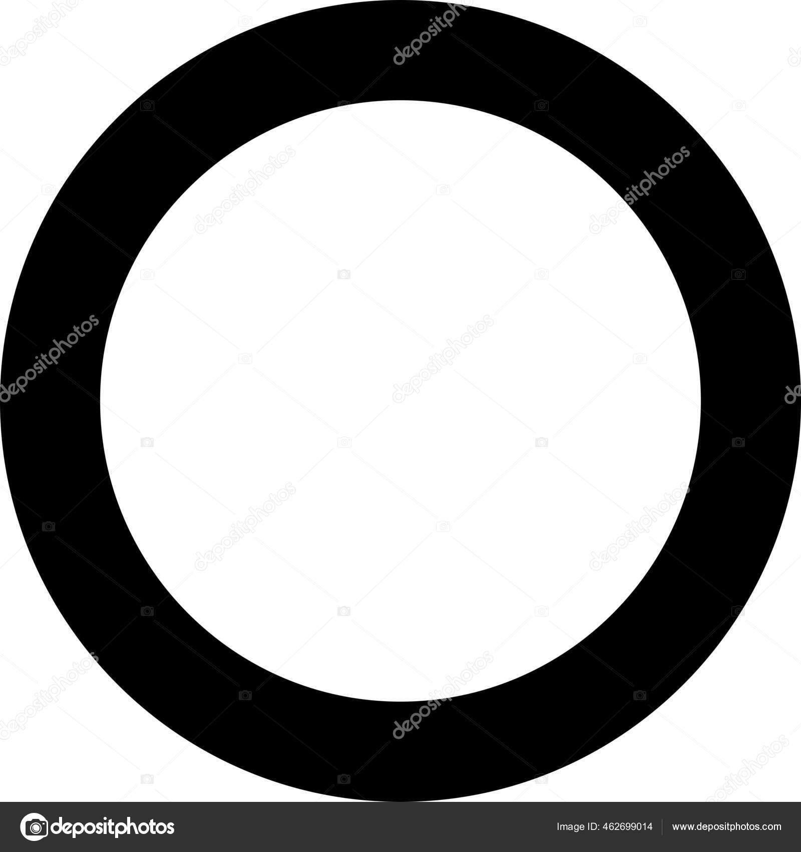 Circle Radio Button Icon Outline Style Stock Vector by ©iconfinder ...