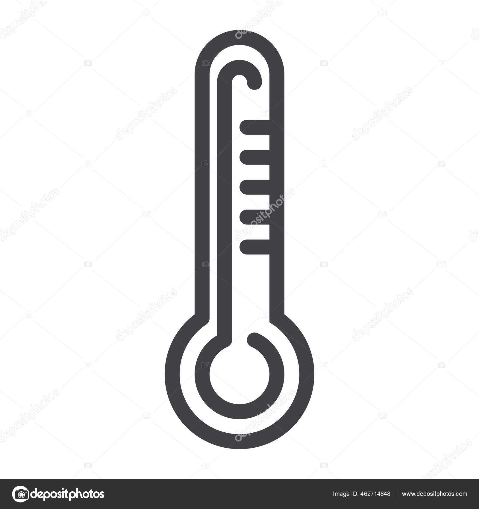 Degree Heat Temperature Icon Stock Vector by ©iconfinder 462714848