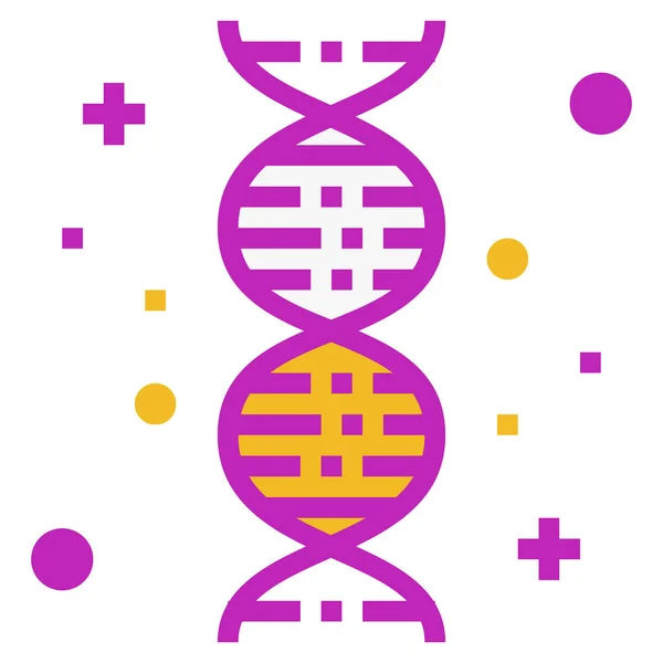 Chromosome Dna Gene Icon Smooth Style Stock Vector by ©iconfinder 462679590
