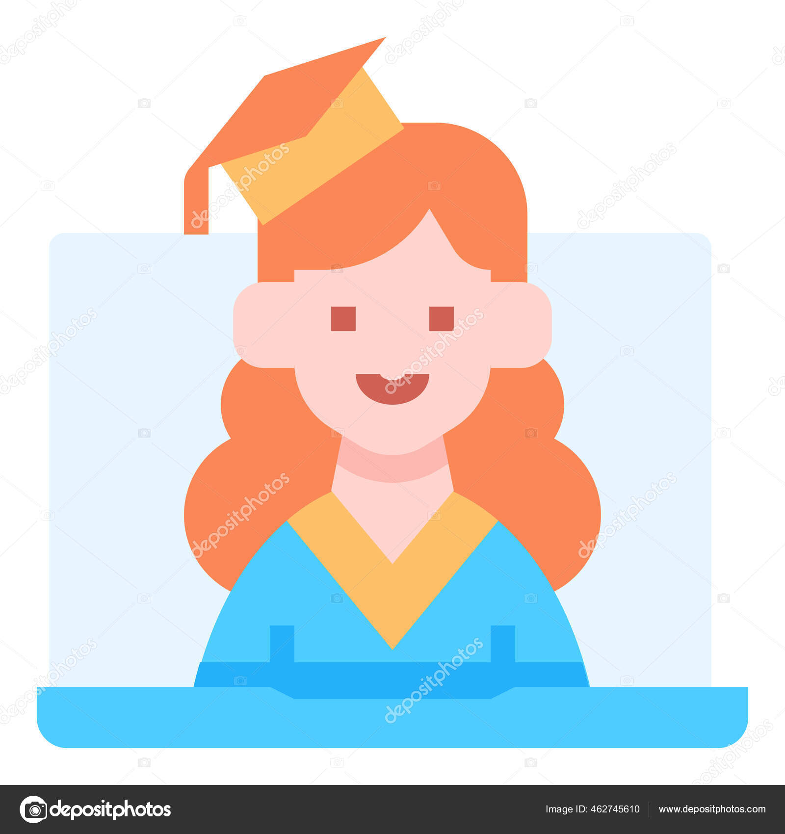 Graduation Graduated Bachelor Icon Stock Vector Image by ©iconfinder ...