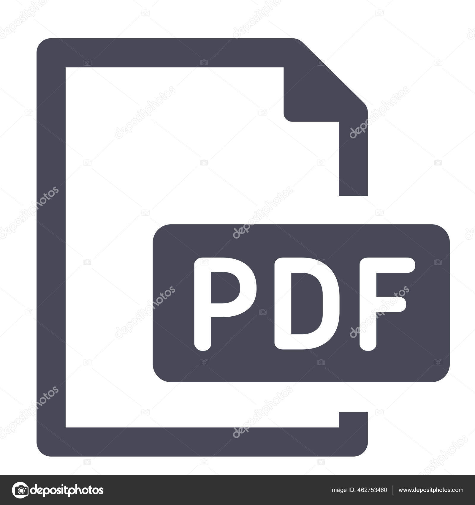 Adobe Pdf Icon Vector