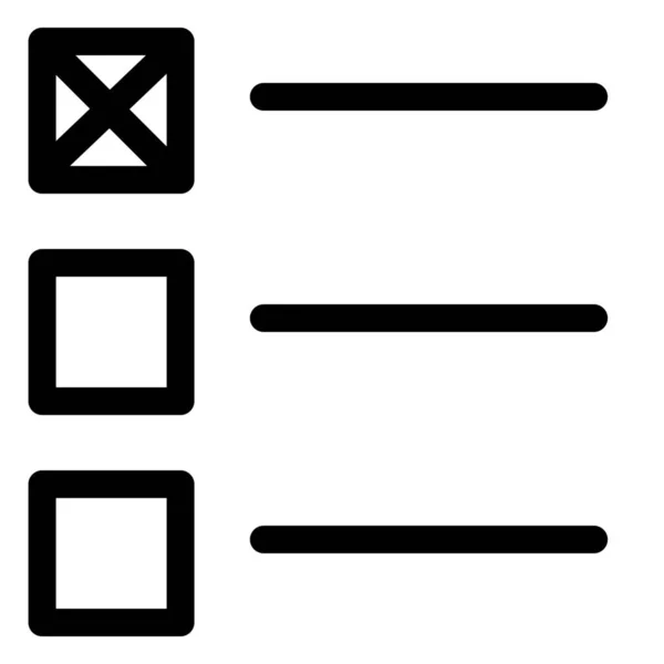 Checkbox Checklist Compliance Icon Solid Style Stock Vector Image by ...