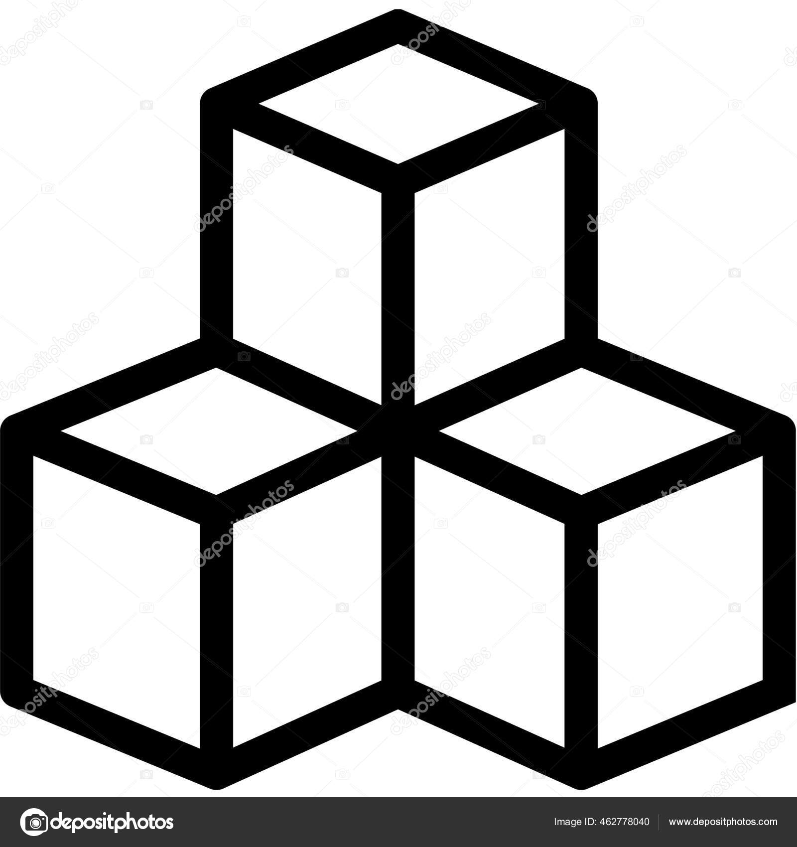 Box Modules Shipping Icon Outline Style Stock Vector by ©iconfinder ...