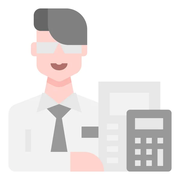 Accountant Avatar Business Icon Avatar Category Stock Vector by ...
