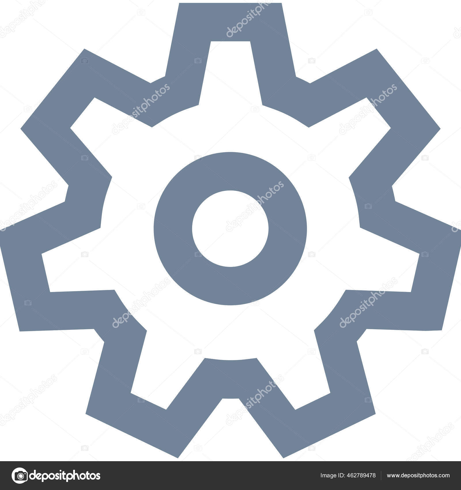 Cog Engineering Gear Icon Stock Vector by ©iconfinder 462789478