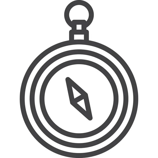 Compass Direction Location Icon Outline Style Stock Vector by ...