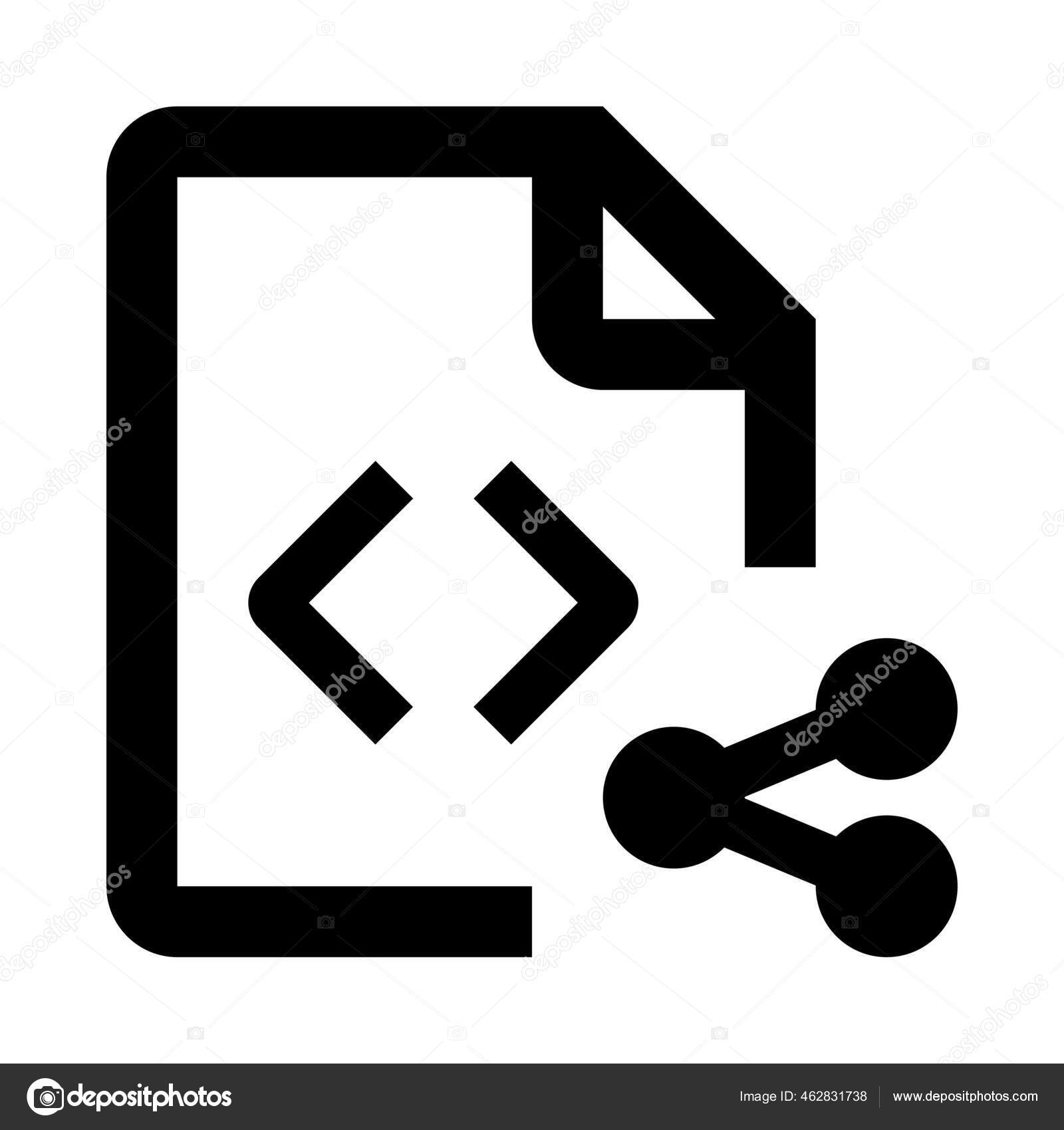 Code Coding Development Icon Outline Style Stock Vector Image by ...