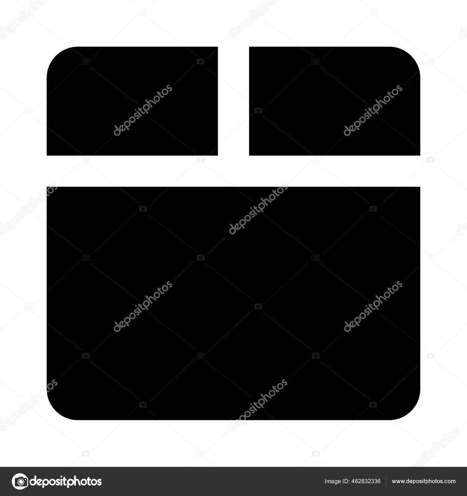 Block Columns Grid Icon Stock Vector by ©iconfinder 462832336
