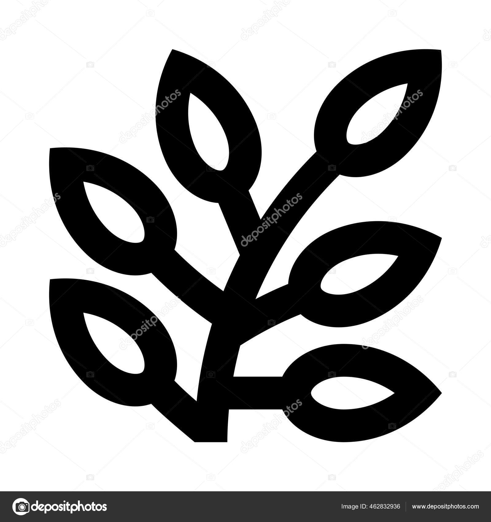Herb Branch Leaves Icon Stock Vector by ©iconfinder 462832936