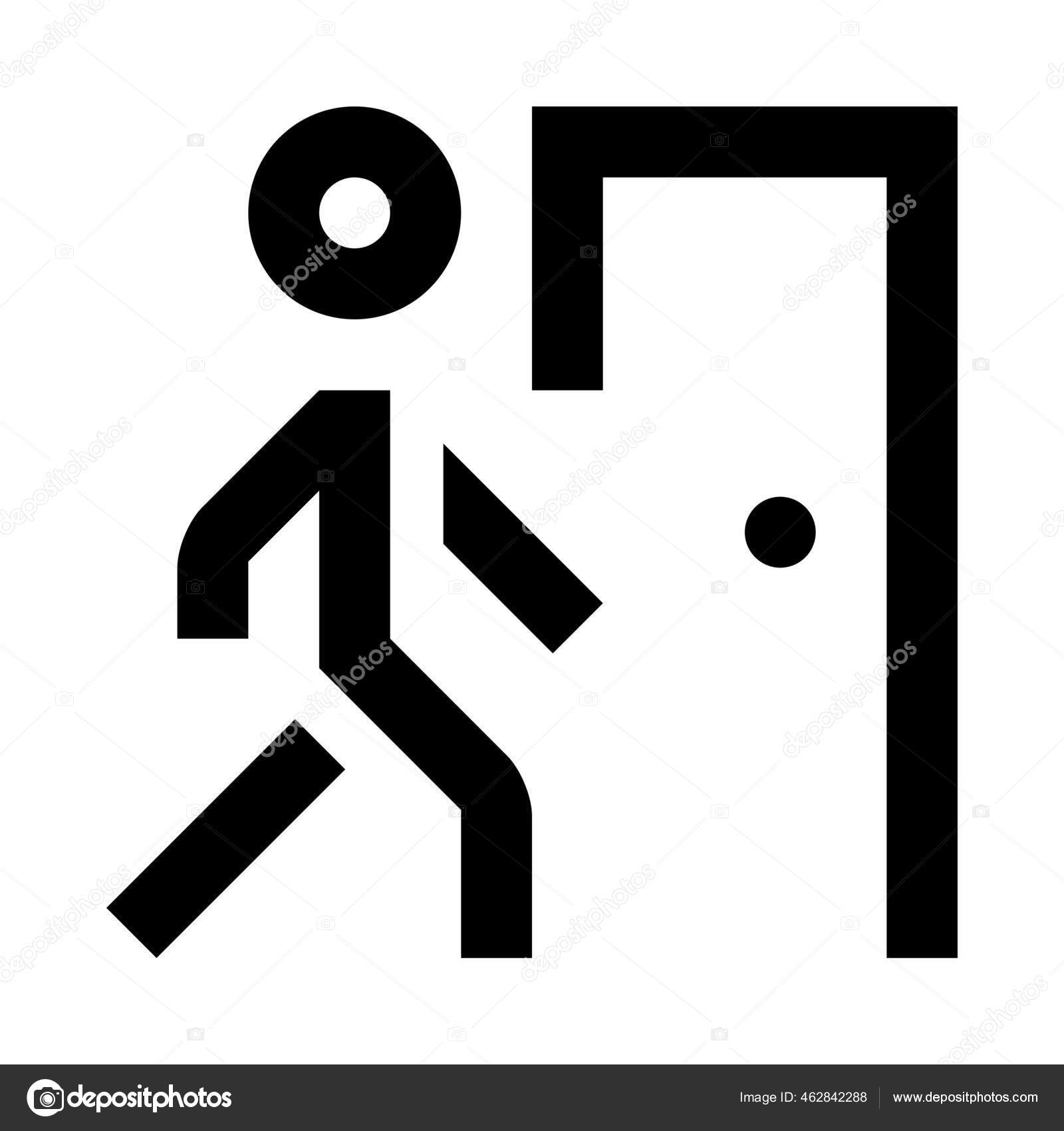 Icono De Entrada Y Salida