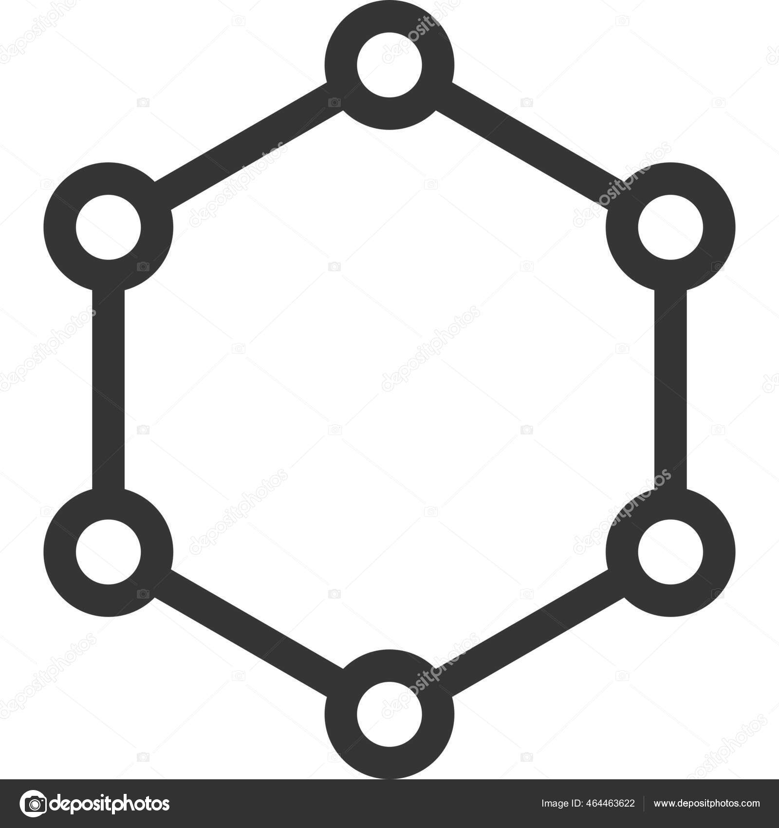 Carbon Atom Molecule Icon Stock Vector by ©iconfinder 464463622