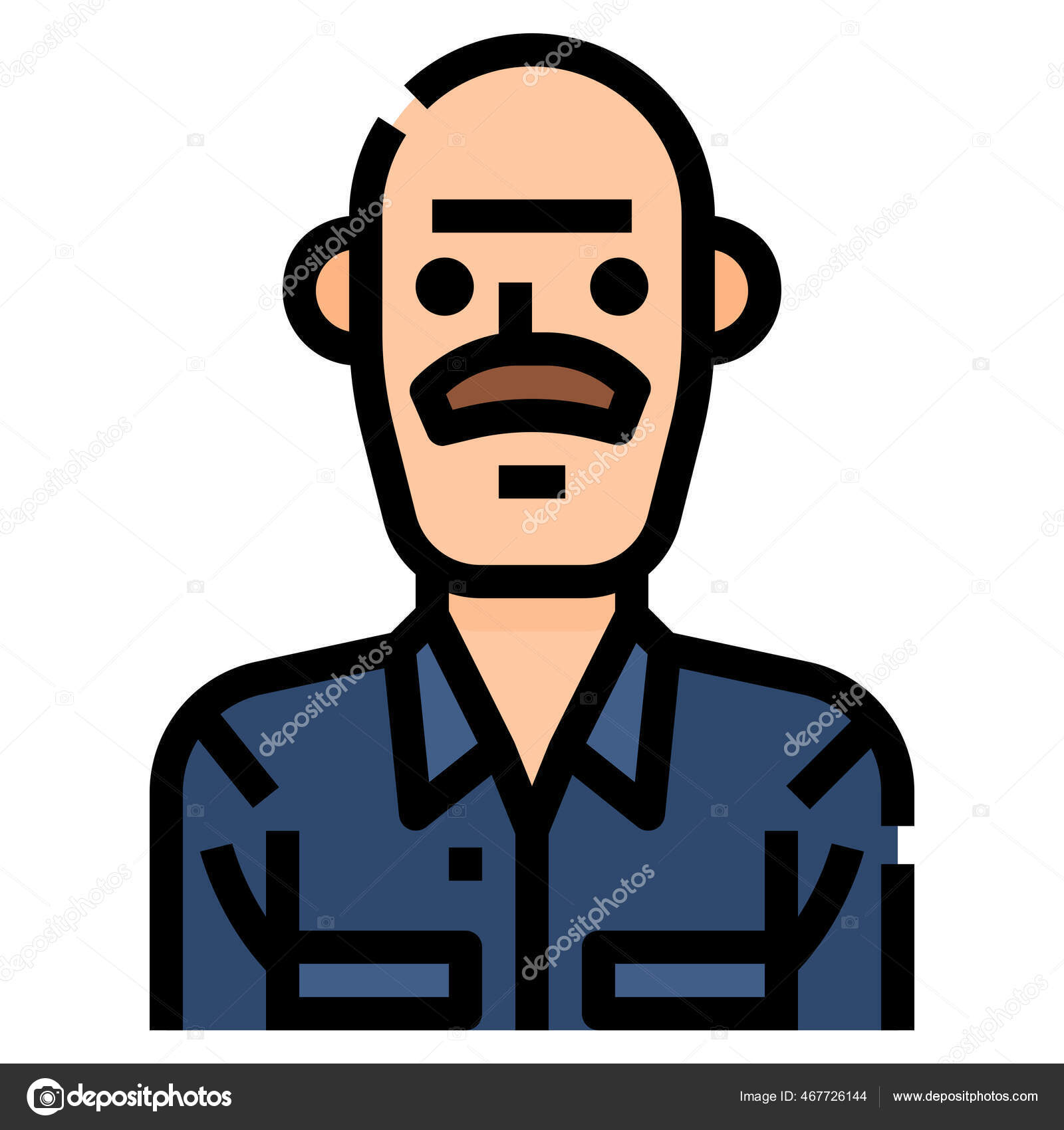 Bald Man Icon