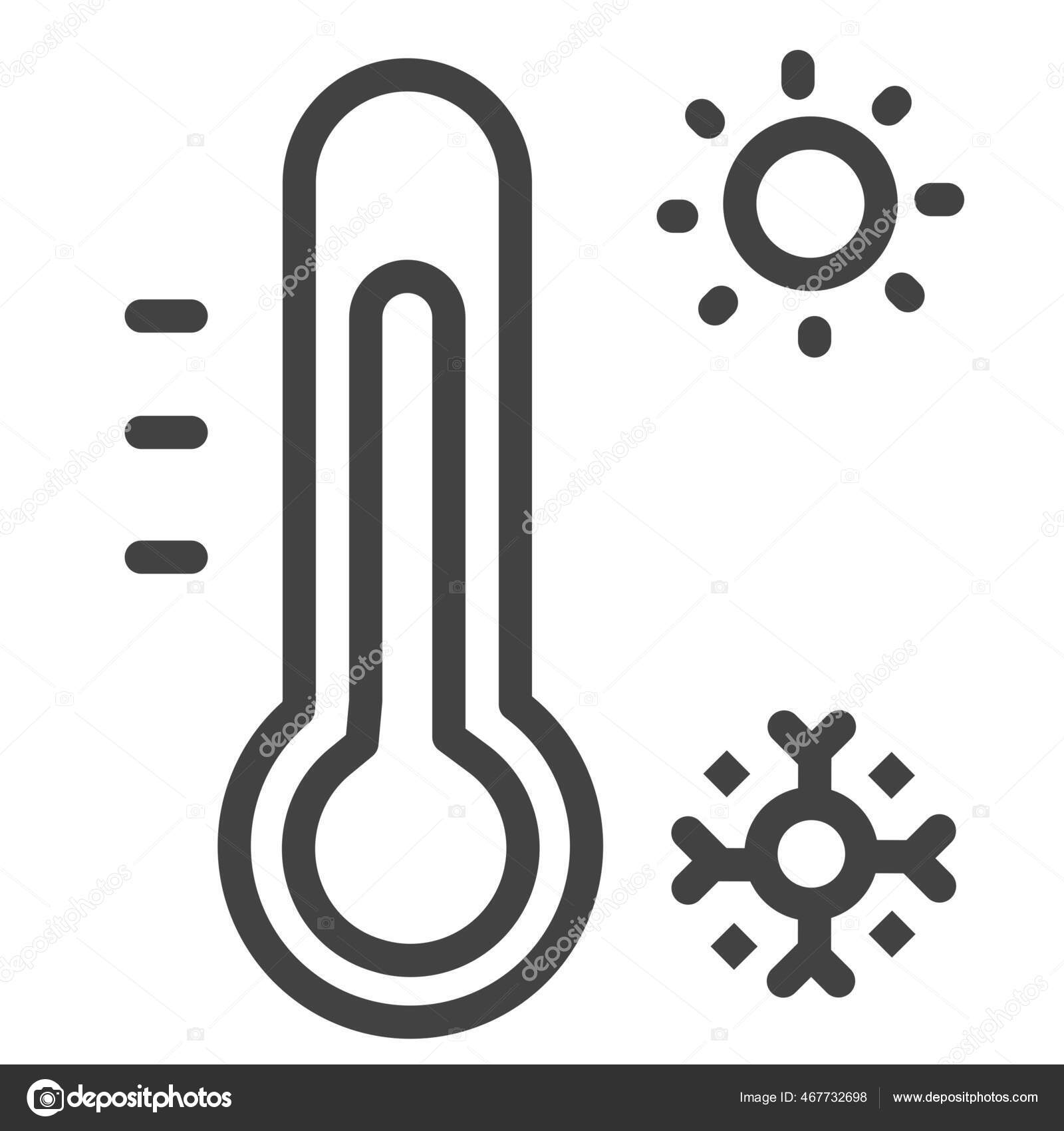 Hot Temperature Icon