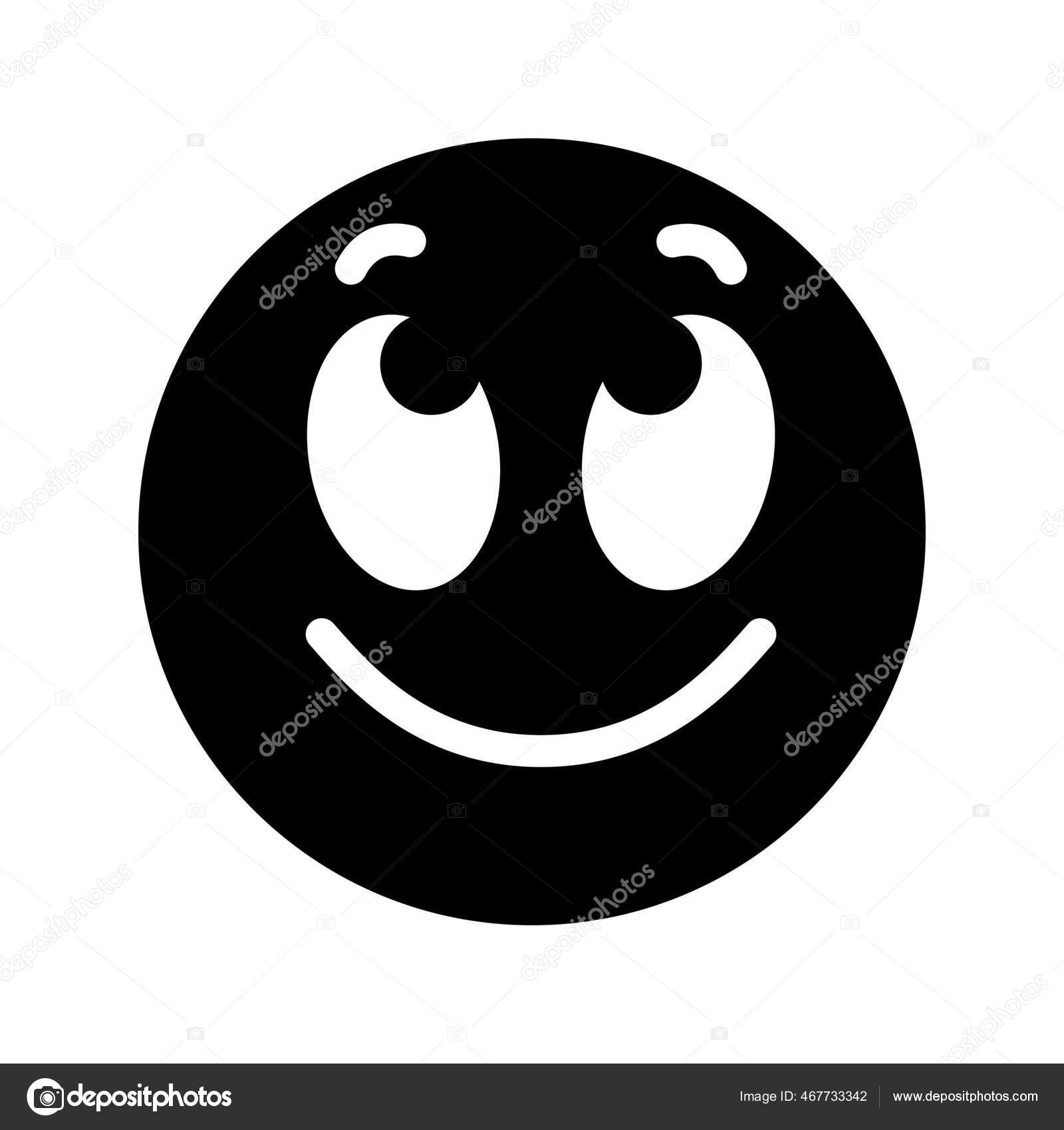 Emoji Emoticon Excellent Icon Solid Style Stock Vector by ©iconfinder ...