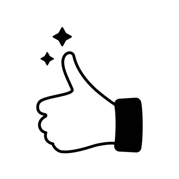 Gesture Good Hand Icon Solid Style Stock Vector by ©iconfinder 534317126