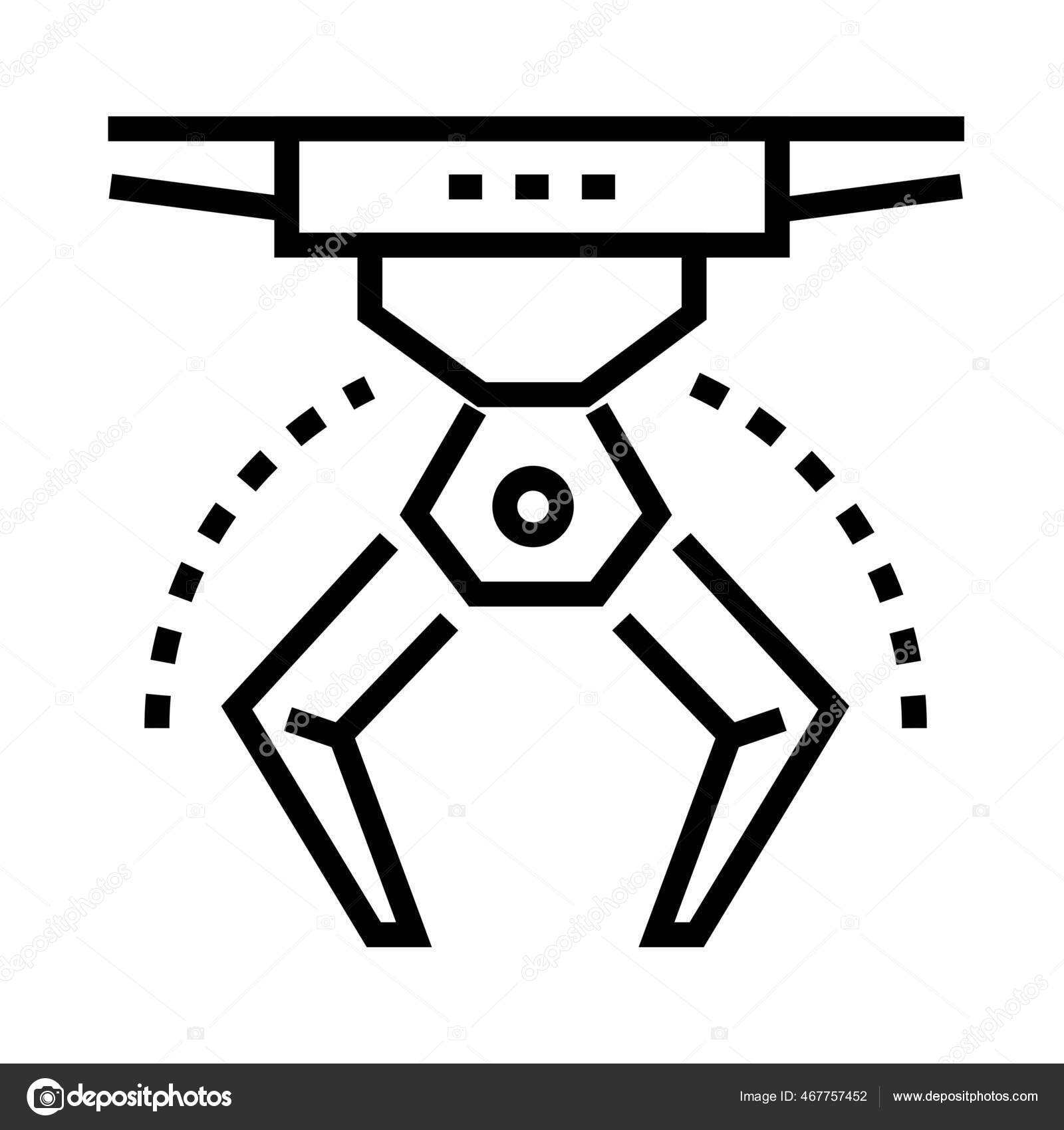 Factory Machine Mechanic Arm Icon Stock Vector Image by ©iconfinder ...