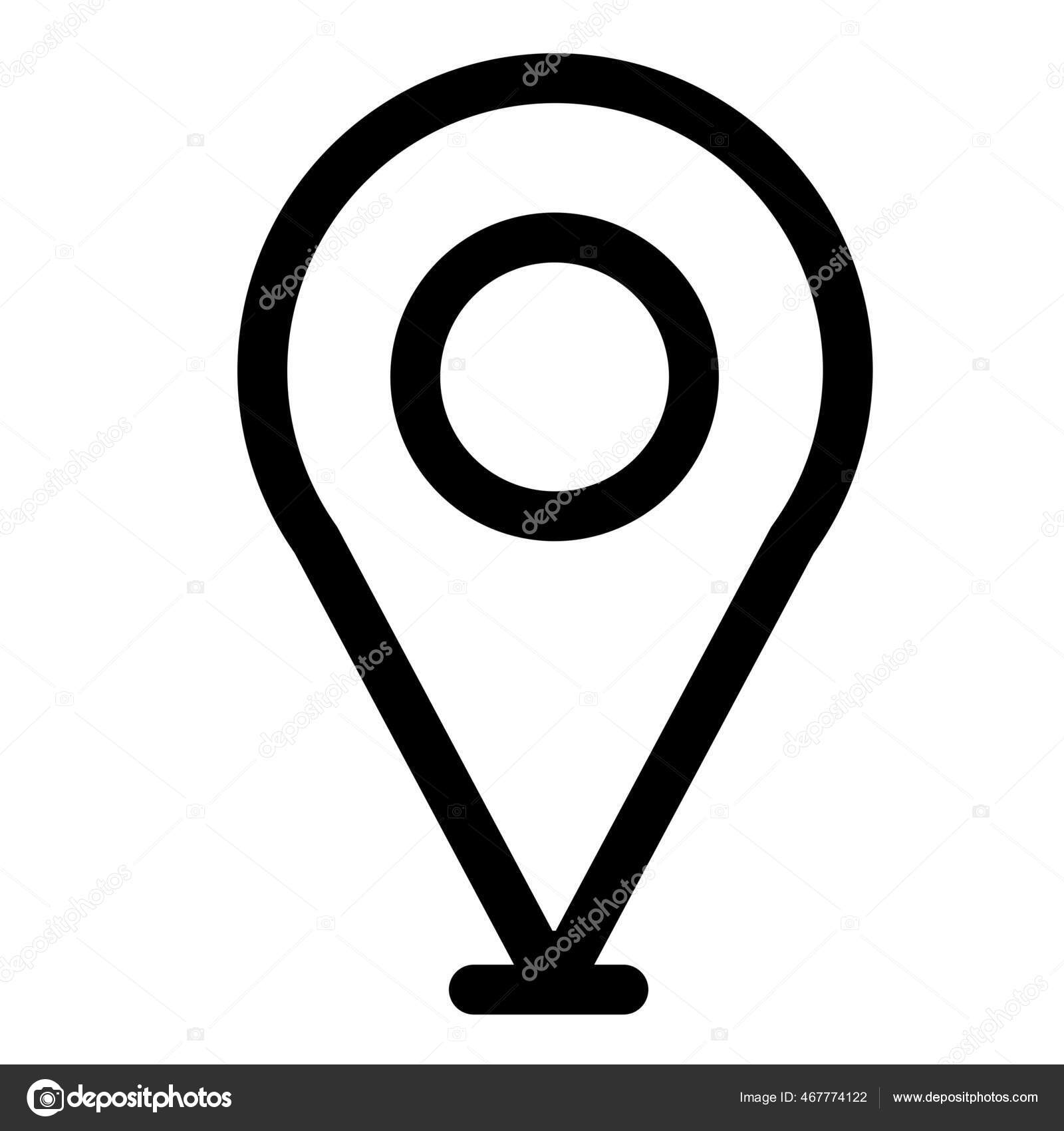 Address Destination Location Icon Stock Vector by ©iconfinder 467774122