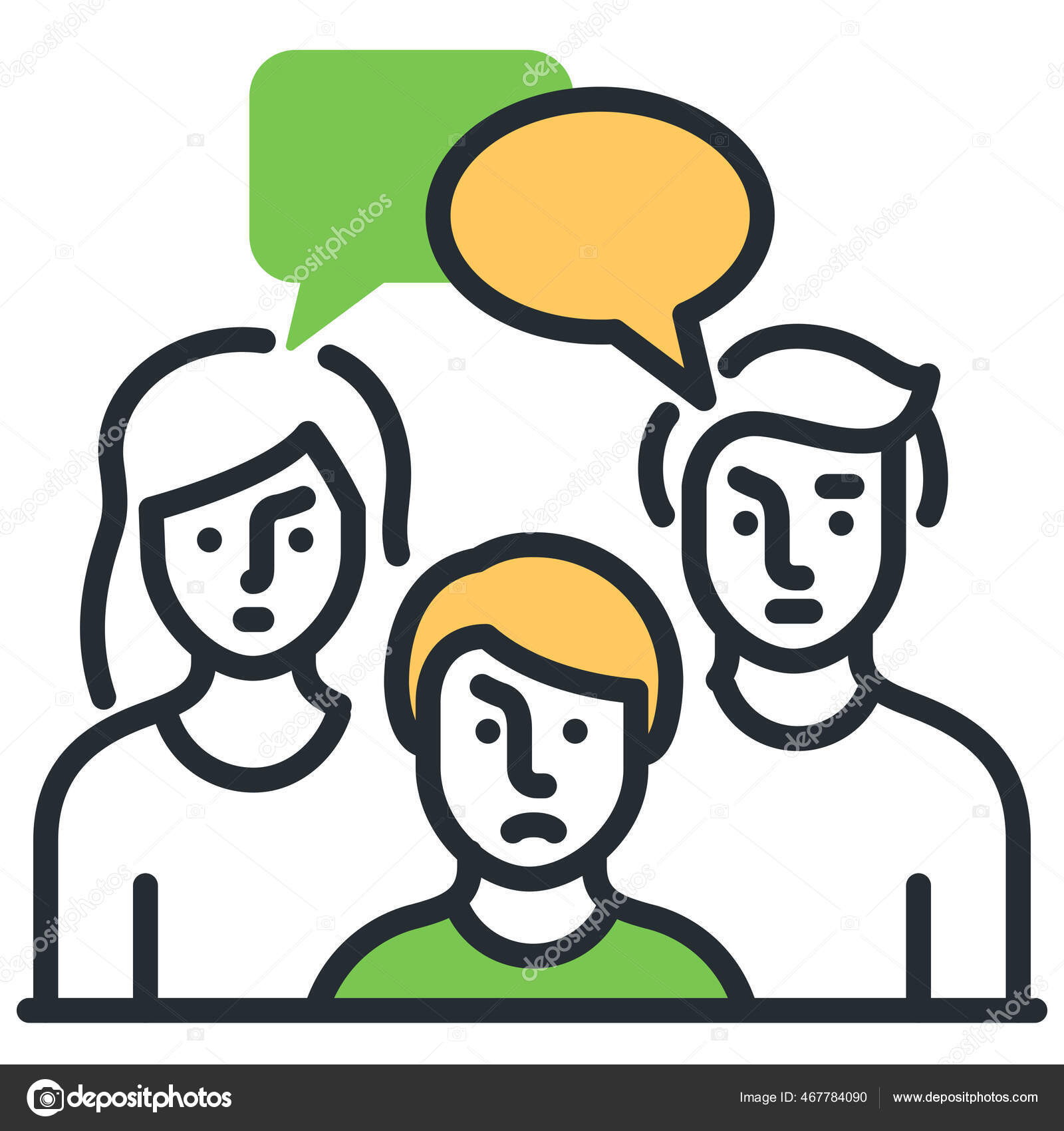 Influence Interference Problem Icon Stock Vector by ©iconfinder 467784090